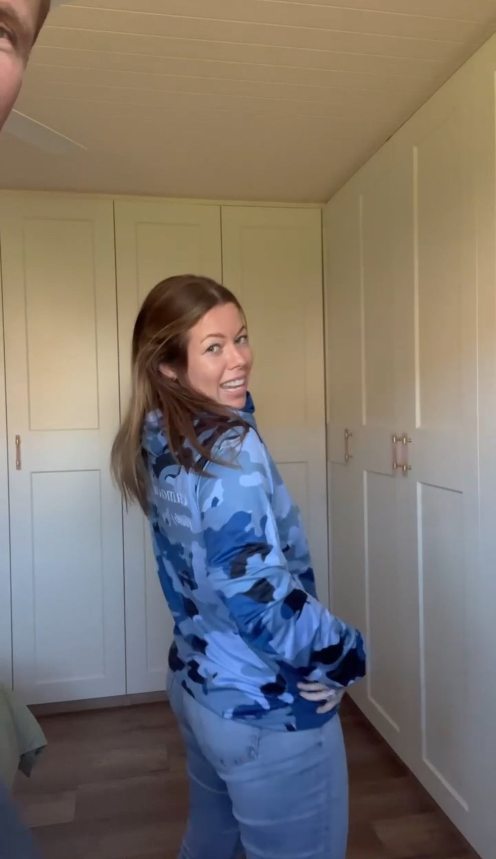 Blue Camo 4FS Outdoor Shirt – Leanne Baker